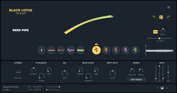 Music Production Toolkit - Black Lotus - MIDIWOOD